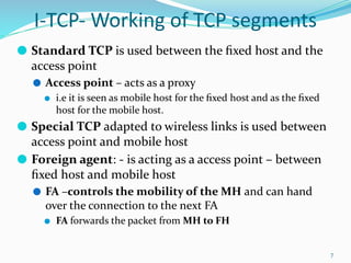 Mobile Computing - Mobile Transport Layer.pptx.pdf | Computer ...