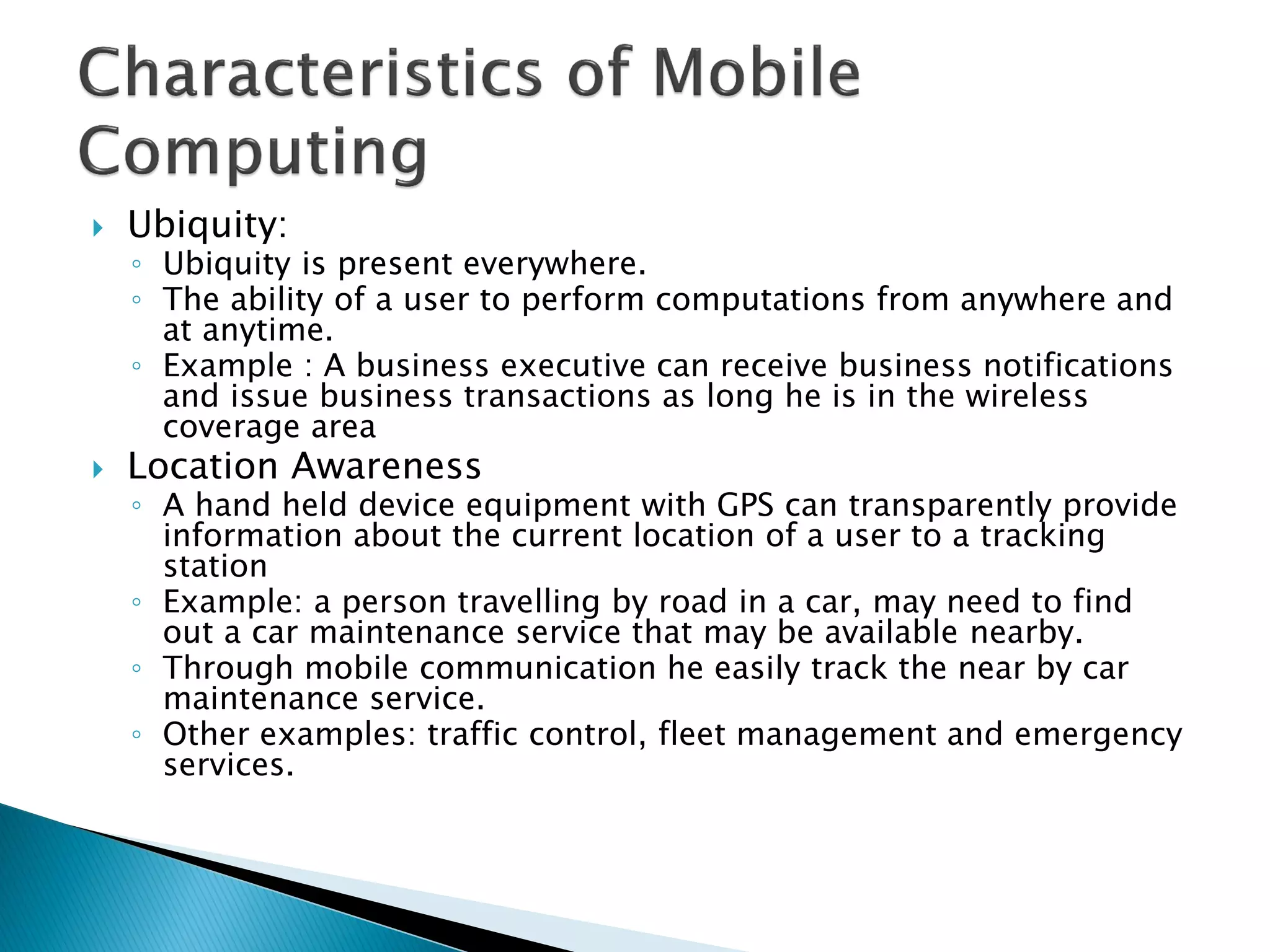 Mobile Computing Unit 1 Material Pdf