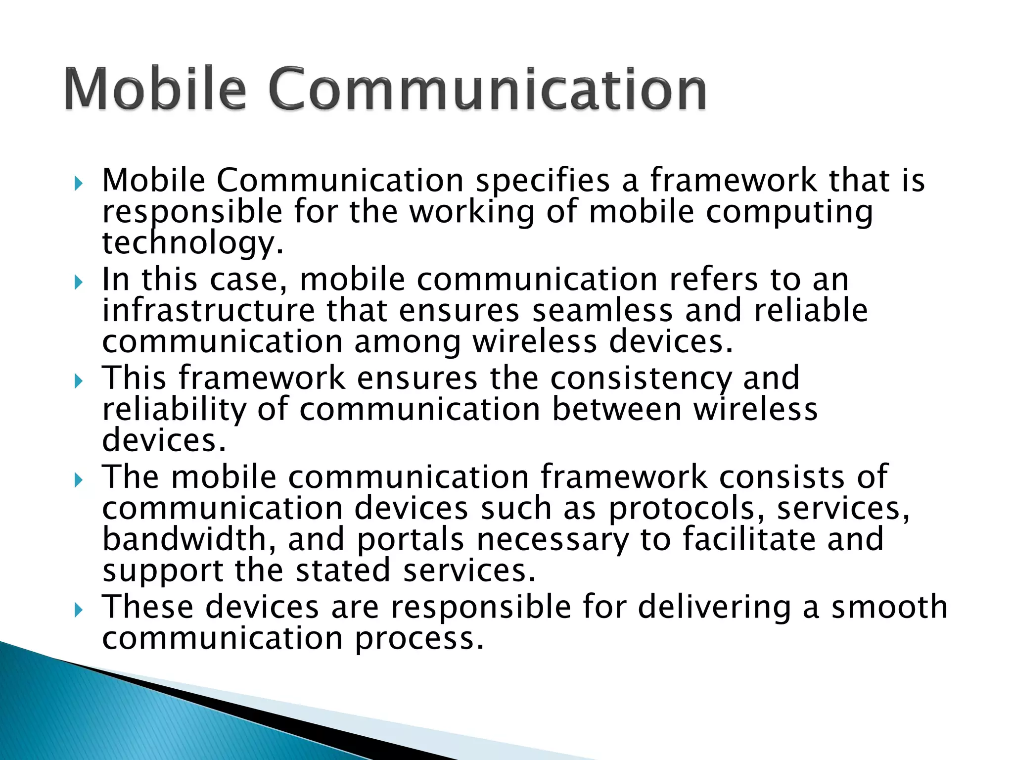 Mobile Computing Unit 1 Material Pdf