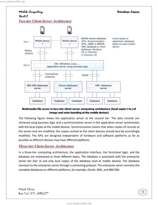 Mobile computing unit 5 | PDF