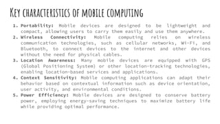 Past, Present and Future of Mobile Computing | PPT