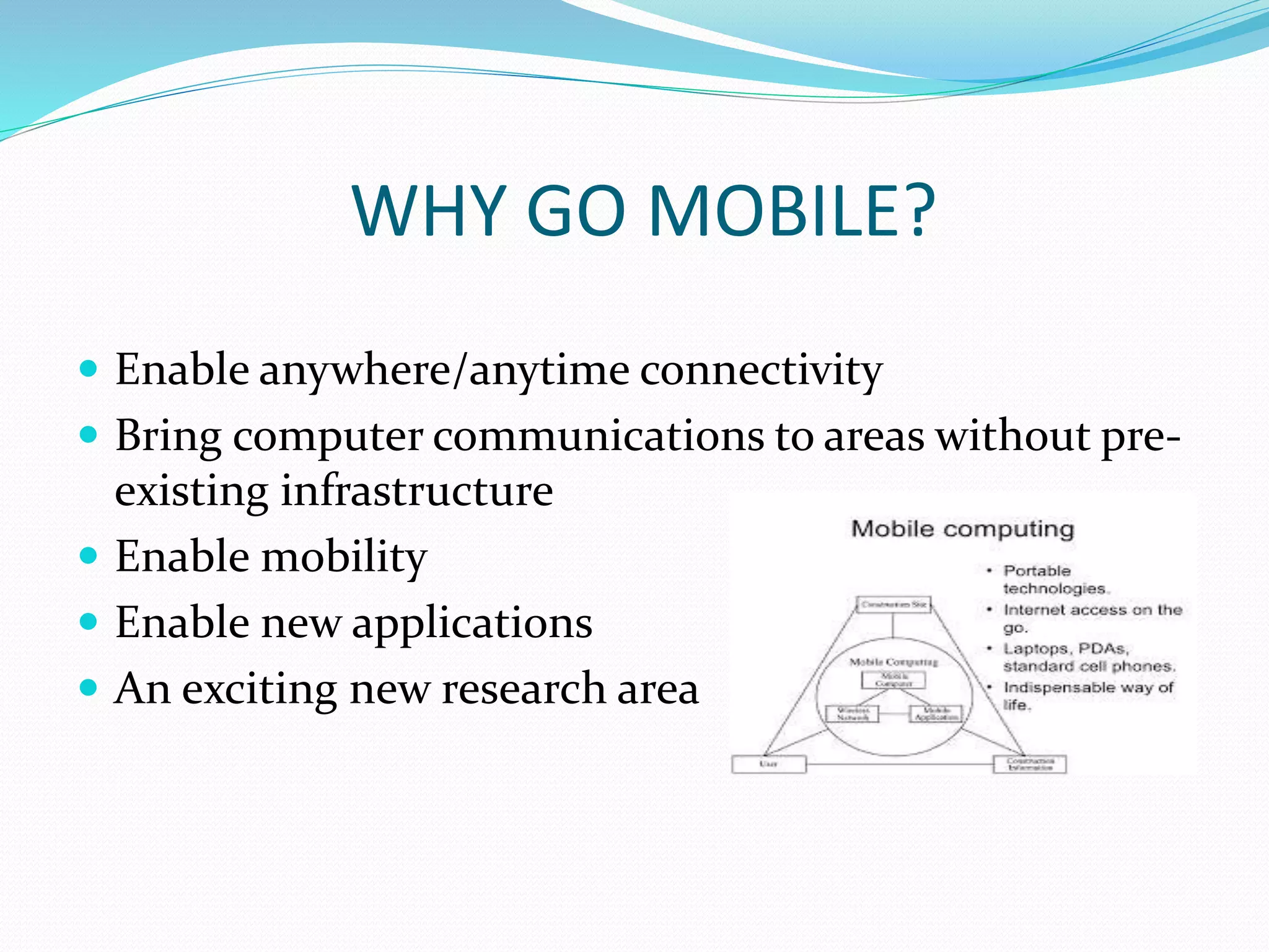 Mobile computing | PPTX