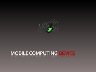 Mobile Computing | PPT