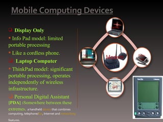 Portable Computing Devices