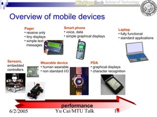 Past, Present and Future of Mobile Computing | PPT