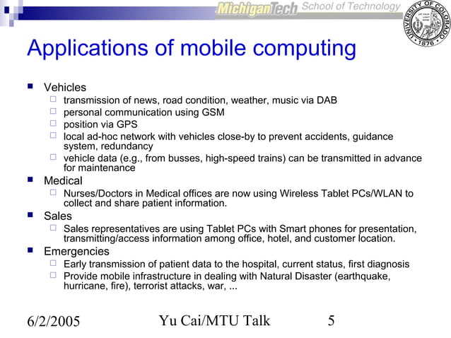 Past, Present and Future of Mobile Computing | PPT