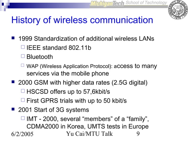 Past, Present and Future of Mobile Computing | PPT