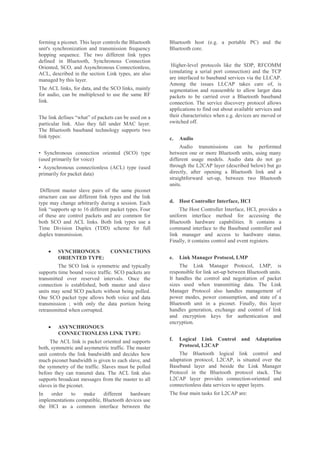 Protocols in Bluetooth | PDF