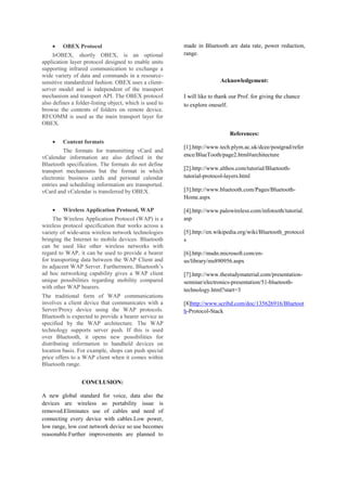 Protocols in Bluetooth | PDF