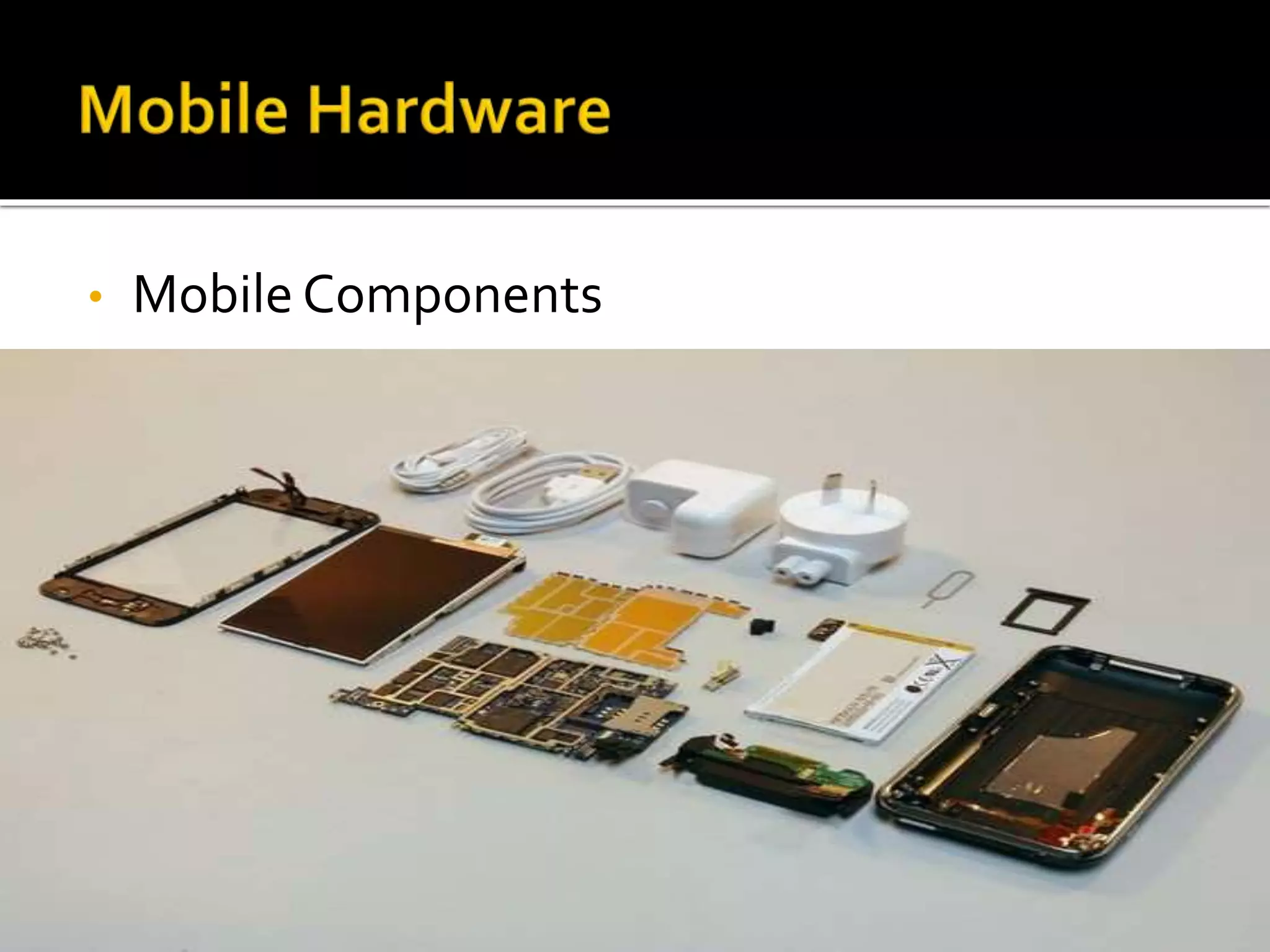 Mobile Computing Pptx Operating Systems Computer Software And Applications