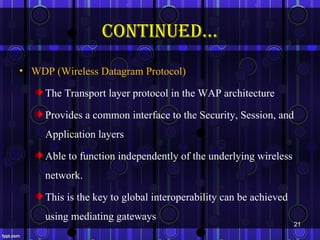 Mobile computing seminar | PPT