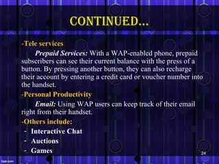 Mobile computing seminar | PPT