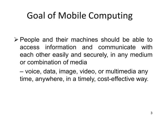 Mobile computing | PDF | Computer Networking | Computing
