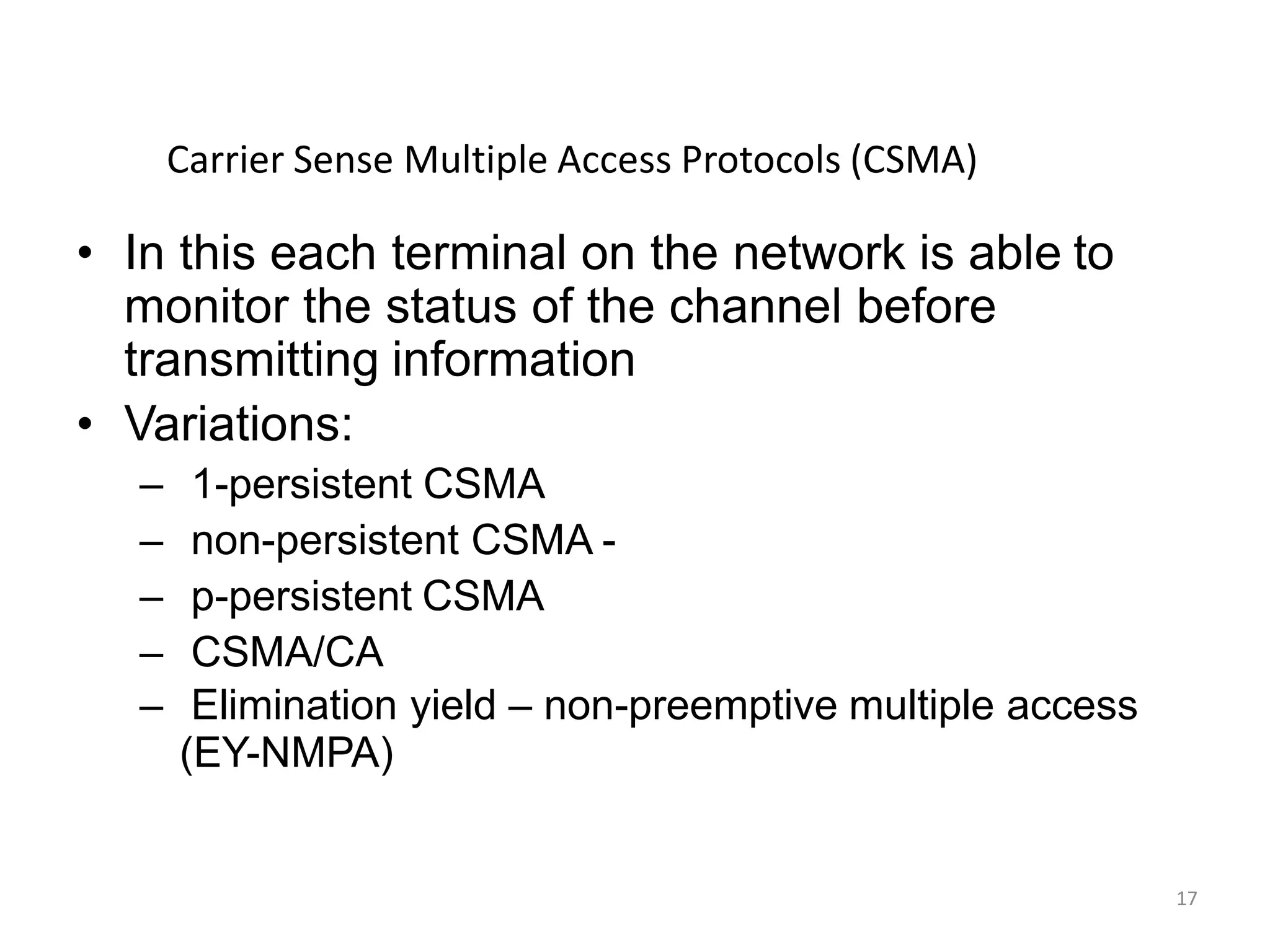 Mobile computing (Wireless) Medium Access Control (MAC) | PDF
