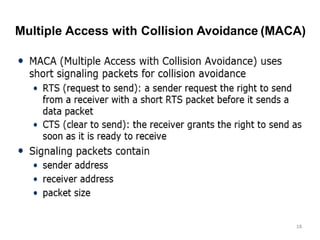 Mobile computing (Wireless) Medium Access Control (MAC) | PDF