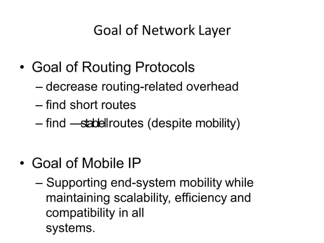 Mobile computing Mobile Transport Layer | PDF