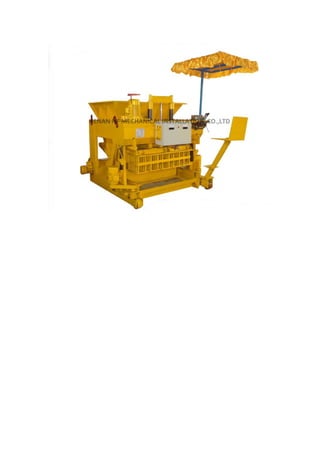 Mobile concrete block machine | PDF