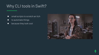 MobileConf 2021 Slides: Let's build macOS CLI Utilities using Swift | PPT