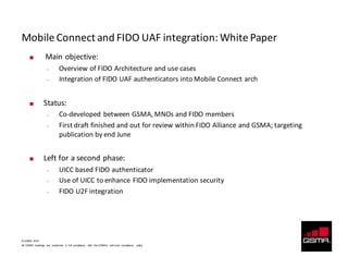 Mobile Connect and the FIDO standards | PDF