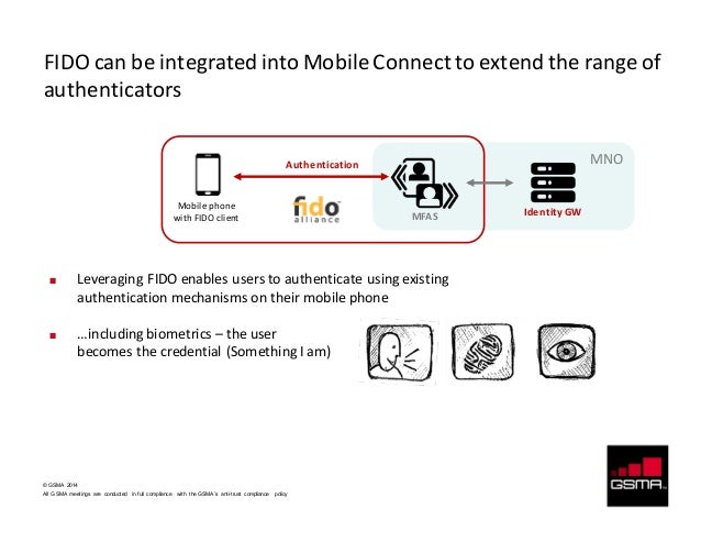 Mobile Connect and the FIDO standards