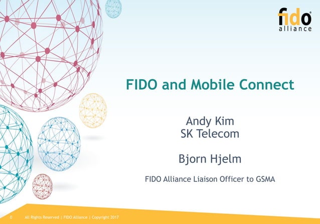 FIDO and Mobile Connect | PPT