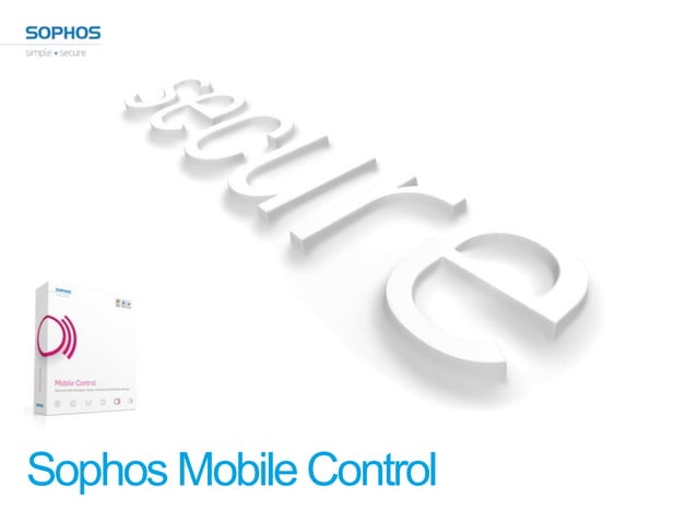 Sophos Mobile Control - Product Overview | PPTX | Operating Systems ...
