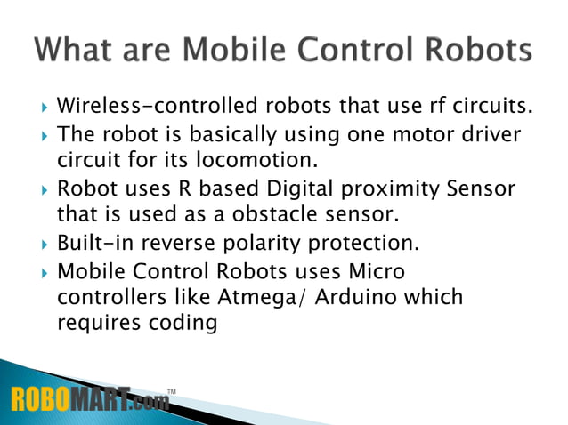 Mobile control robot | PPT