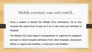 Mobile cornary care unit.pptx