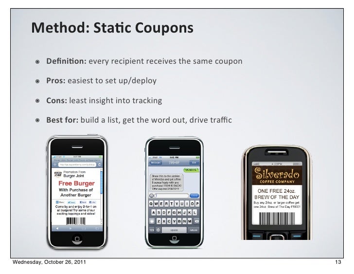 Mobile Coupons Webinar