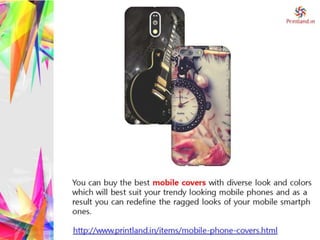 Trendy Customized Mobile Cover for your smartphones | PPTX
