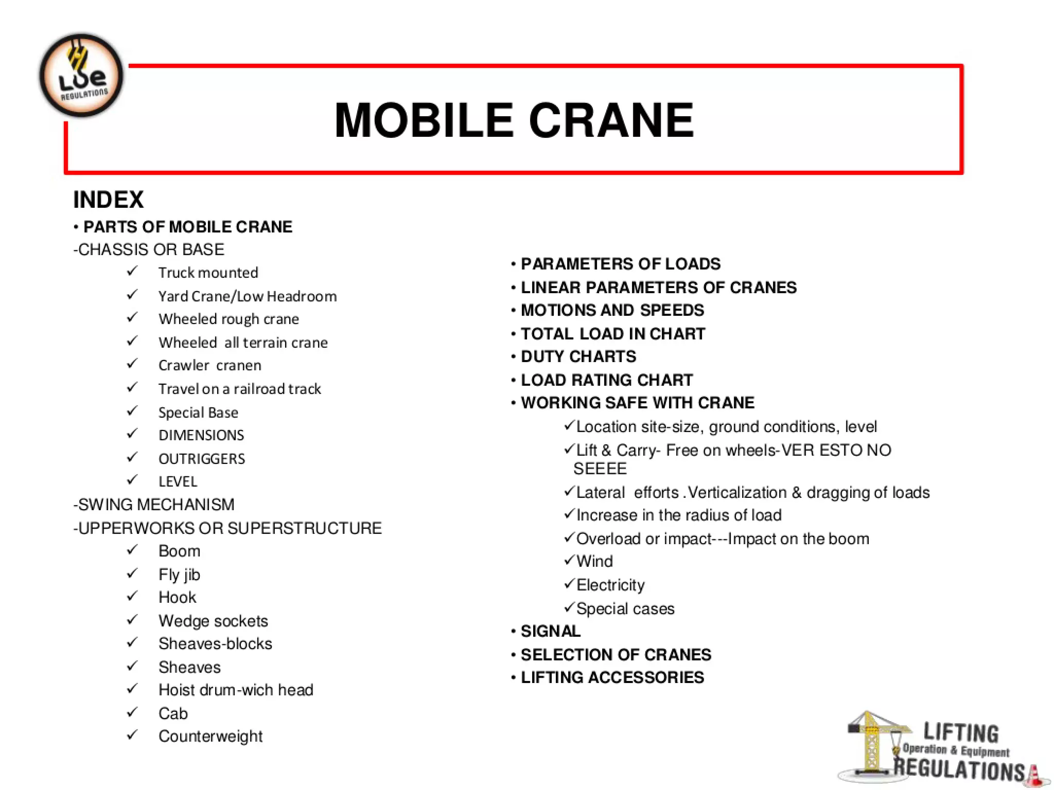 Mobile crane | PDF