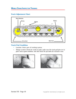 Mobile Crane Inspector Training Student Manual Pdf