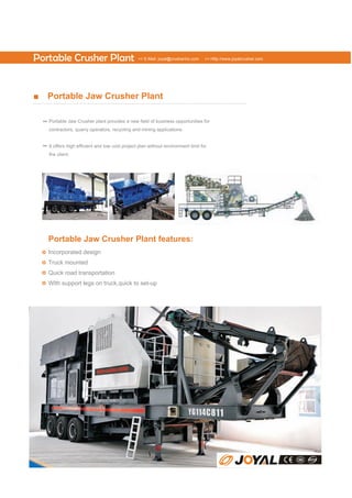 Mobile crusher s | PDF