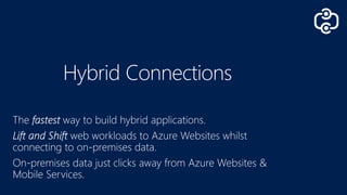 Connecting Mobile Services to On-Premises Resources Using Hybrid ...