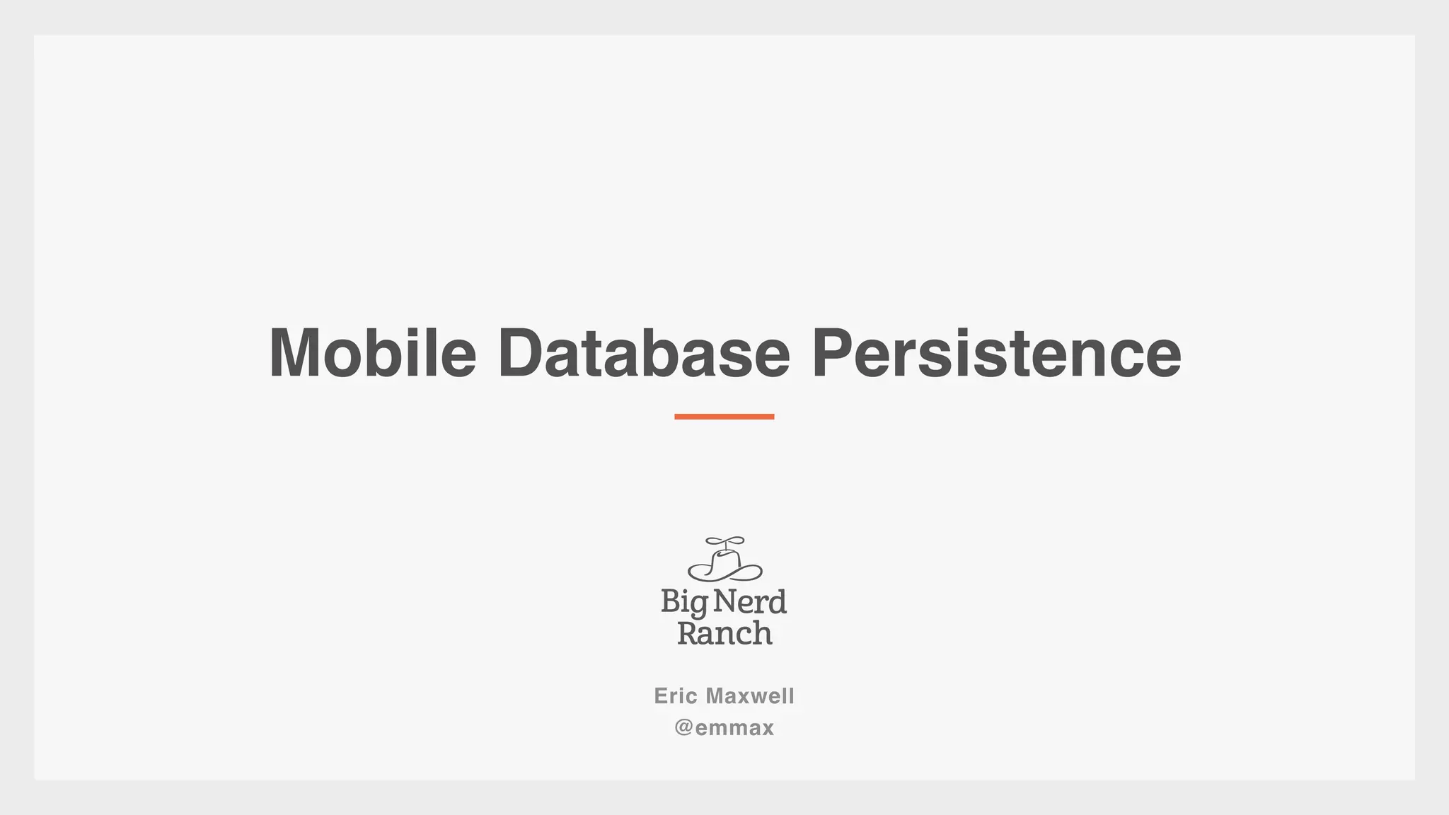 Mobile Database Persistence | PDF | Databases | Computer Software and Applications