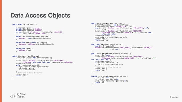 Mobile Database Persistence | PDF | Databases | Computer Software and Applications