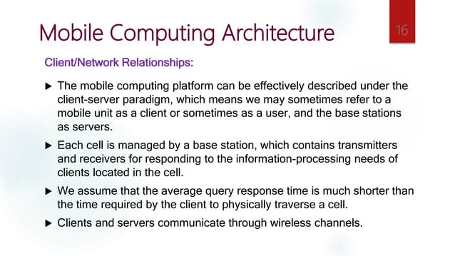 Mobile databases | PPTX