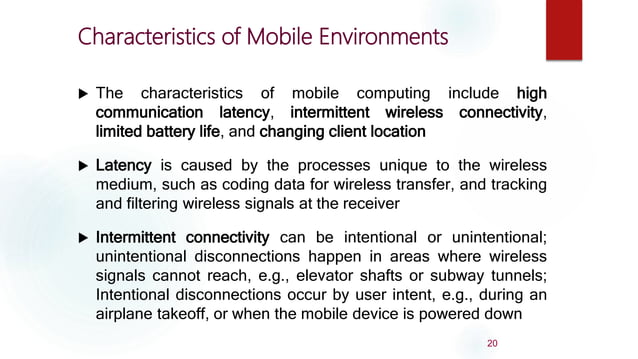 Mobile databases | PPTX