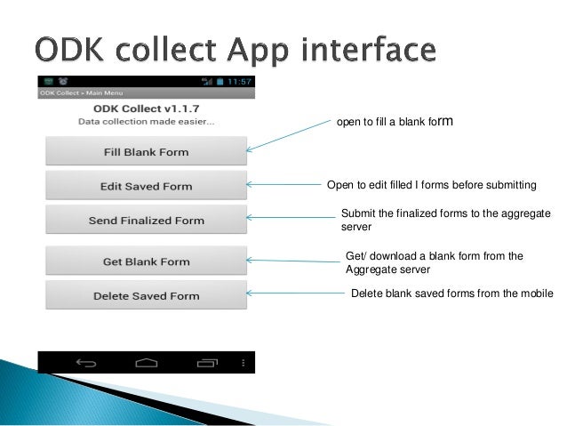 Mobile Data Collection Using Odk