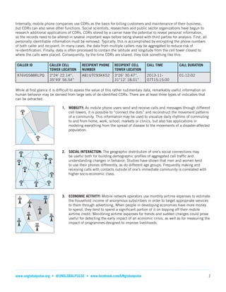 Mobile Data for Development Primer | PDF