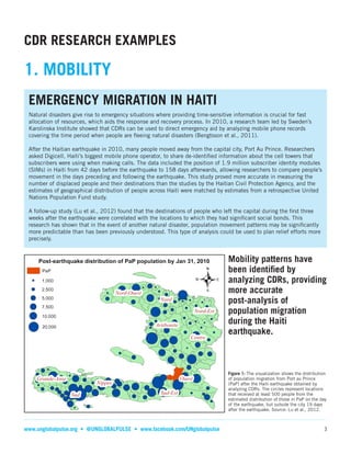 Mobile Data for Development Primer | PDF