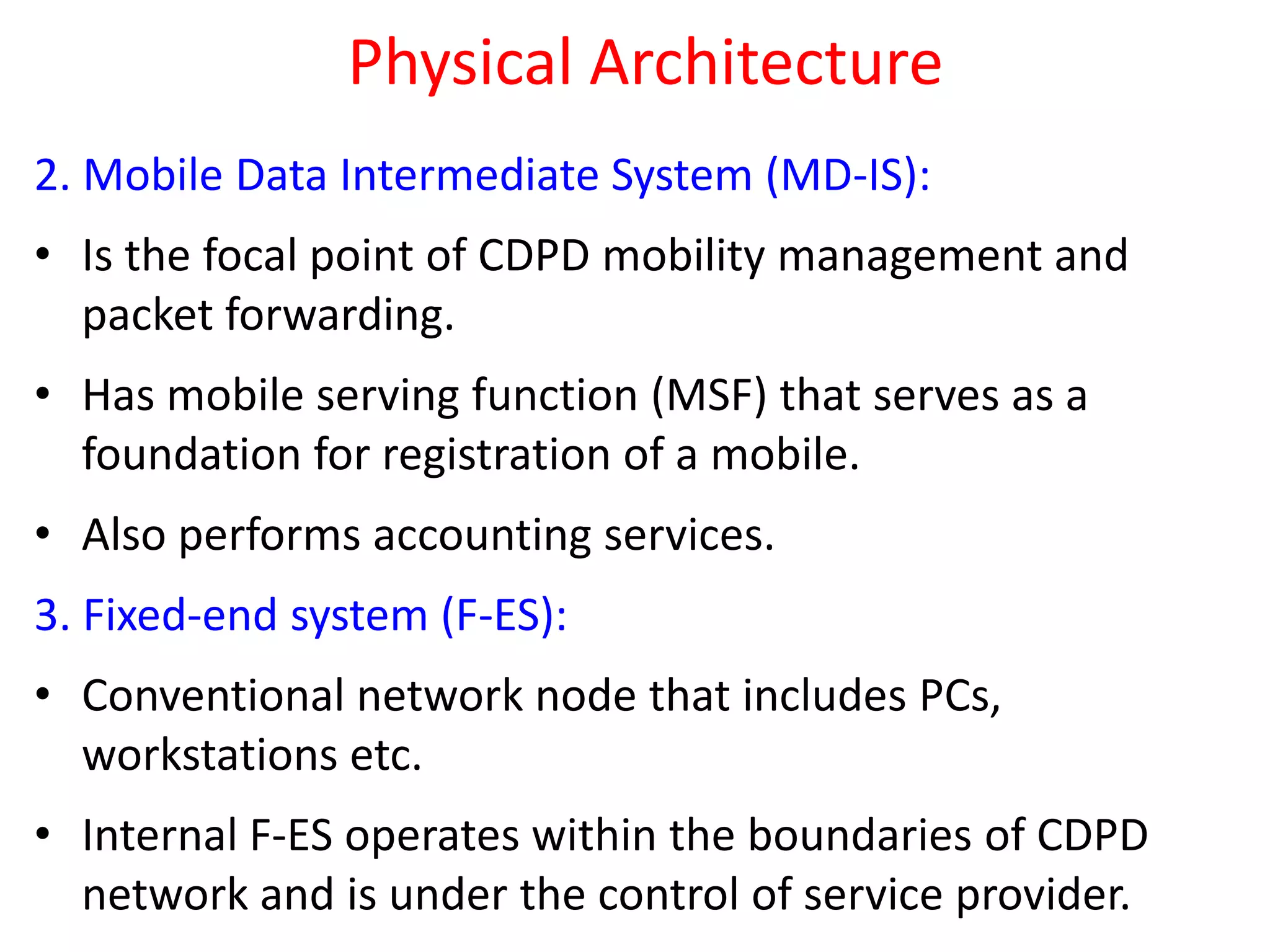 Mobile Data Networks | PDF