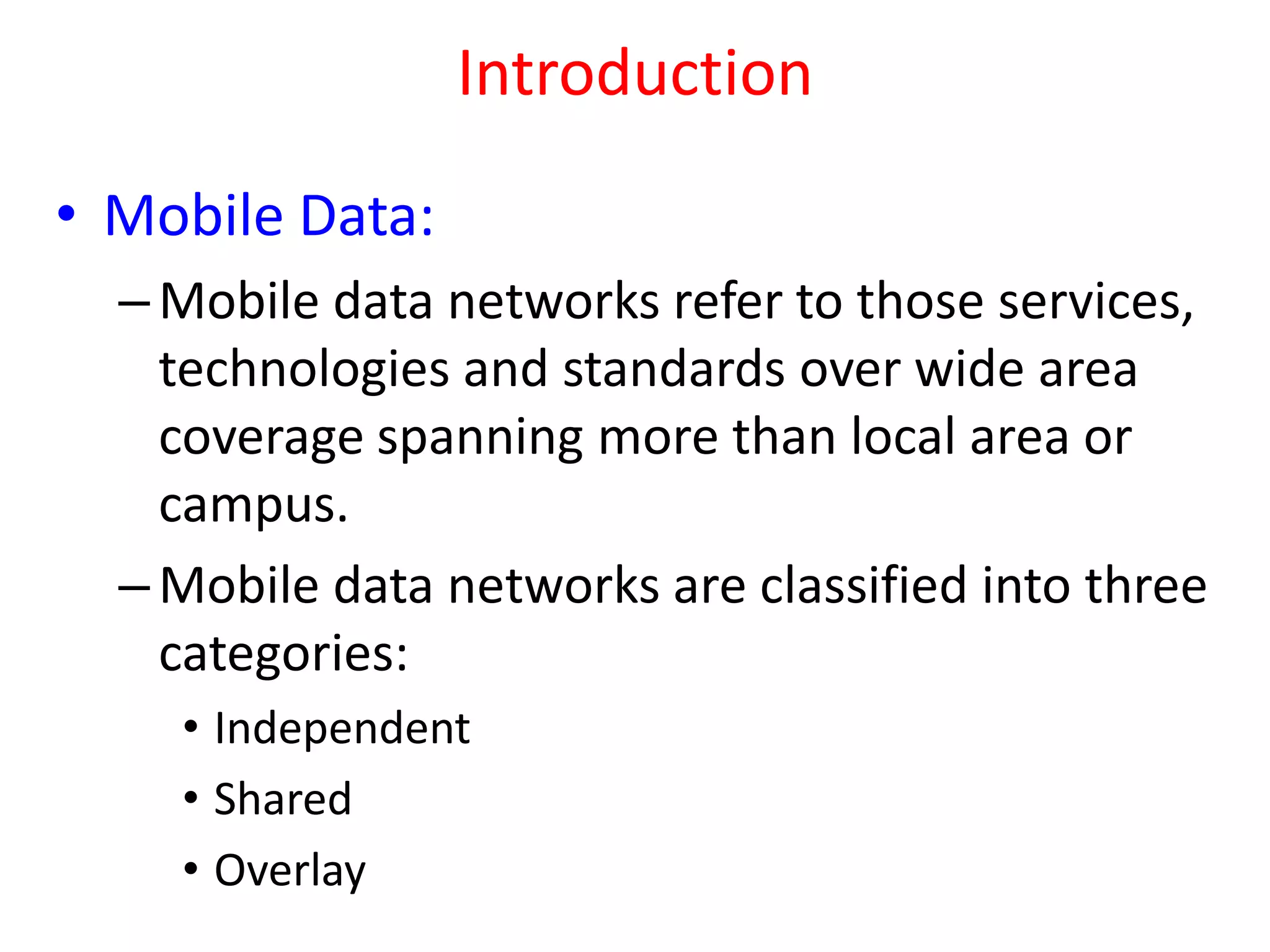 Mobile Data Networks Pdf