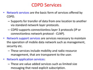 Mobile Data Networks | PDF