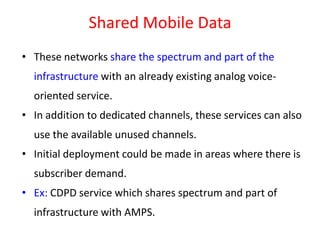 Mobile Data Networks | PDF