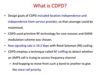 Mobile Data Networks | PDF