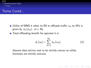 Mobile data offloading | PPT
