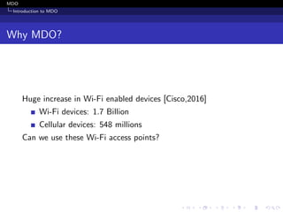 Mobile data offloading | PPT