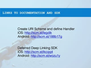 Mobile Deep Linking - Definition, Benefits and Implementation | PPT