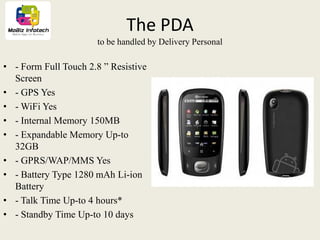 Mobile delivery solution | PPT
